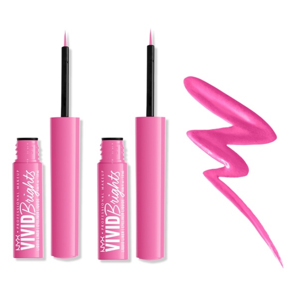 NYX | Makeup | New 2x Nyx Professional Vivid Brights Full Liquid Liner ...